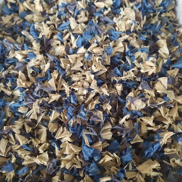 Boucles d'oreilles « DONATELLO URBAN STATEMENT » en copeaux de bois ...